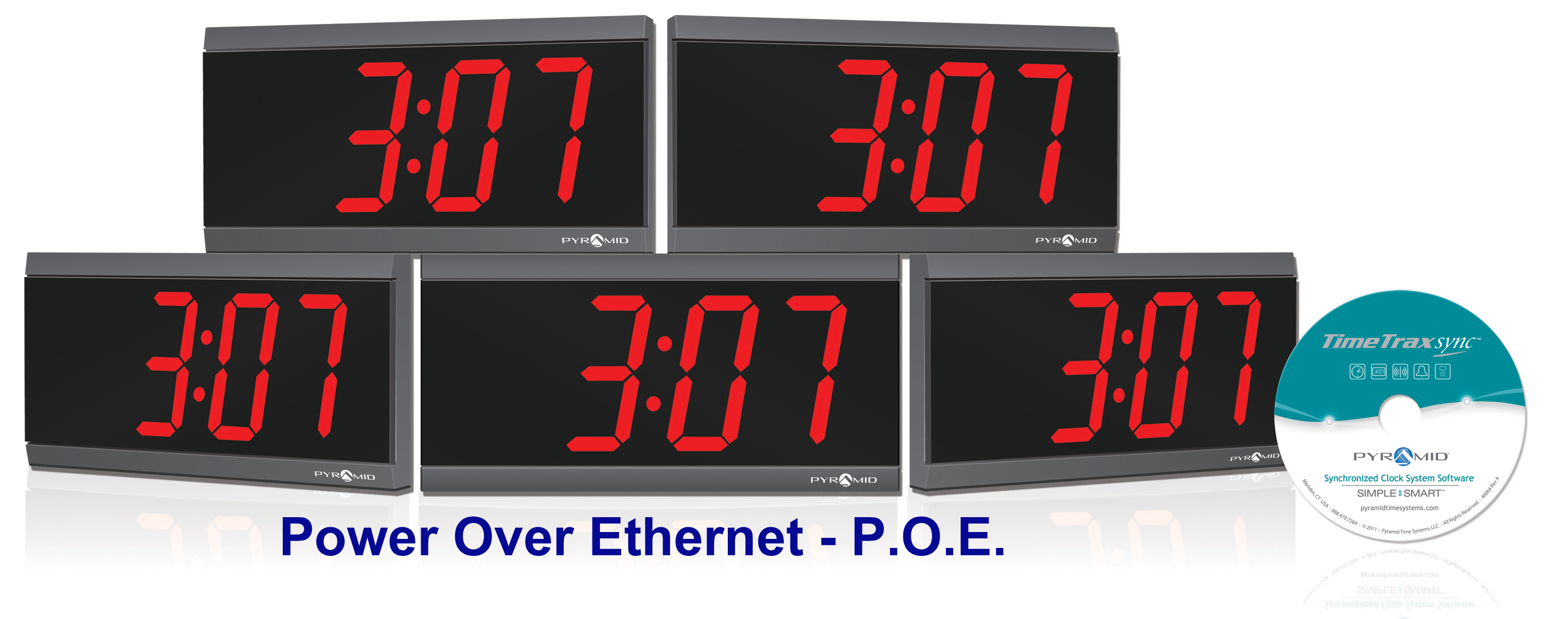 Wireless Master Clocks, Discount Time Clocks, Lathem, Acroprint ...